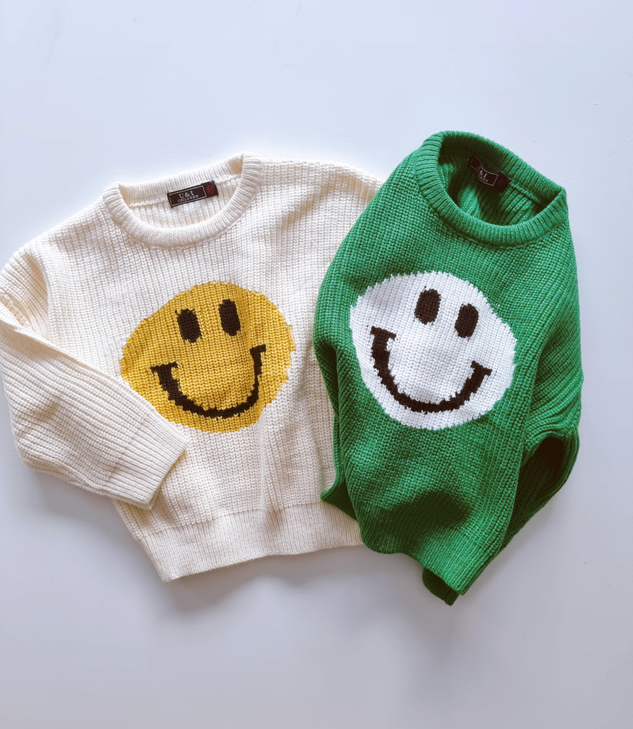 SMILEY FACE JUMPER – Curious Child